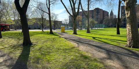 Construction Kicks Off in the Commons - Allegheny West